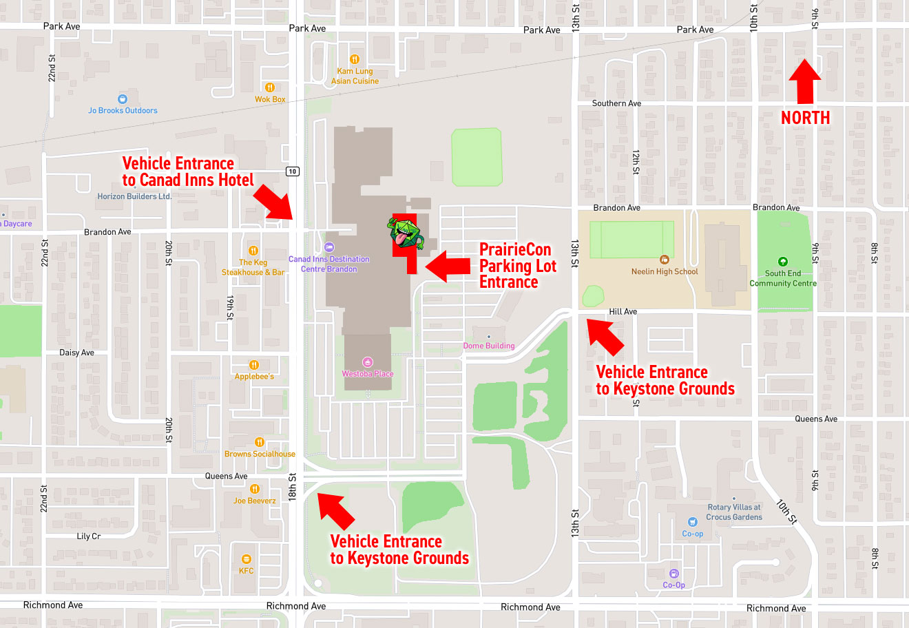 This year, we’re at the Keystone Centre | PrairieCon