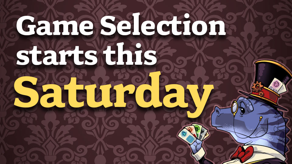 Game Selection Starts Saturday at Noon! » PrairieCon